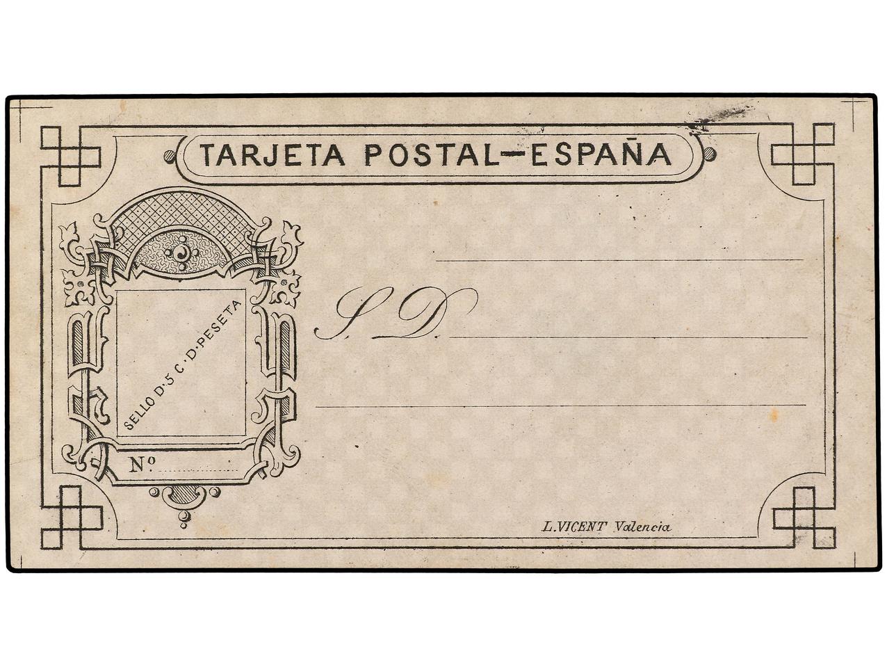 Tarjeta Postal De Espana